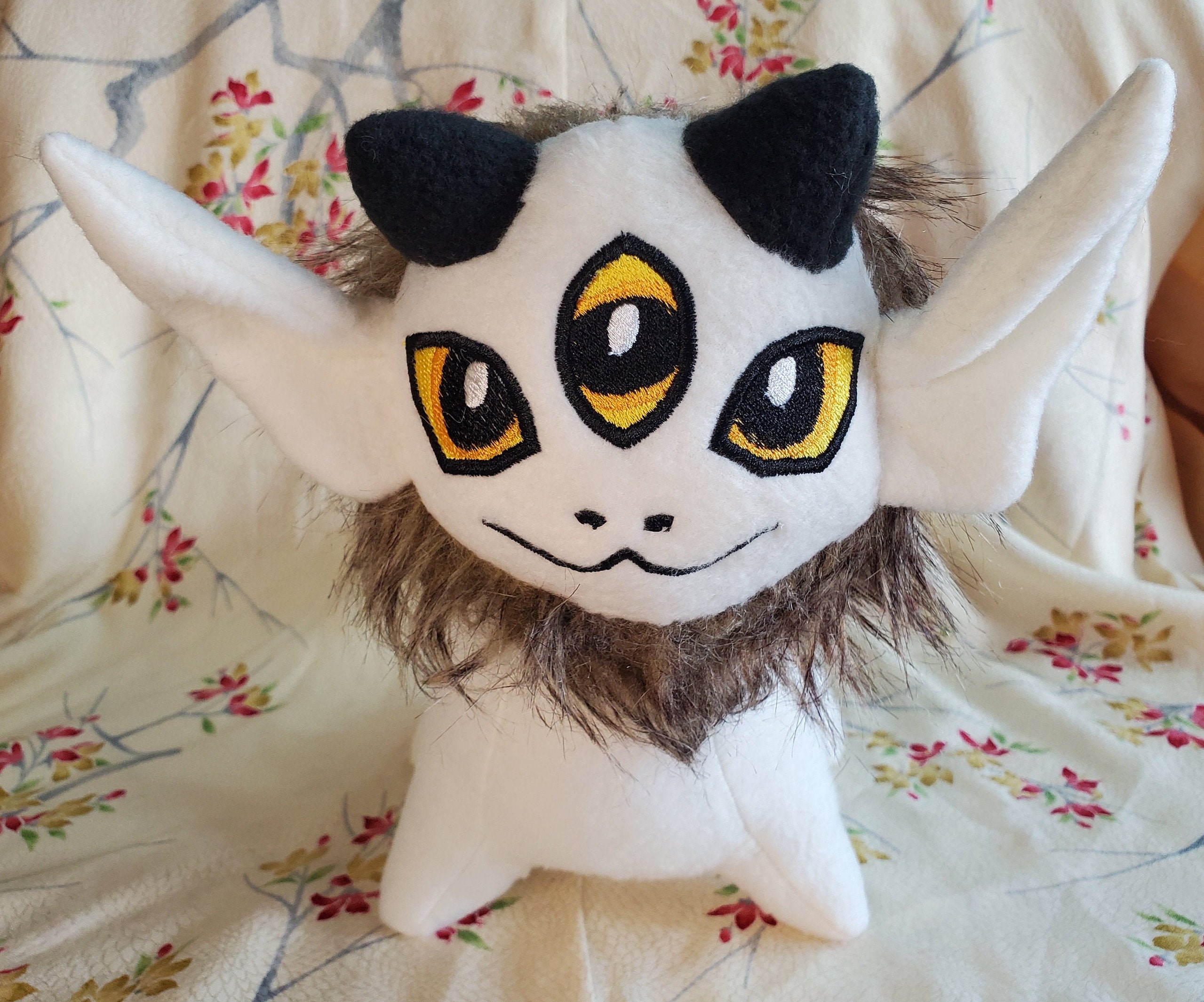 Hakutaku Yokai Chibi Plush | Etsy