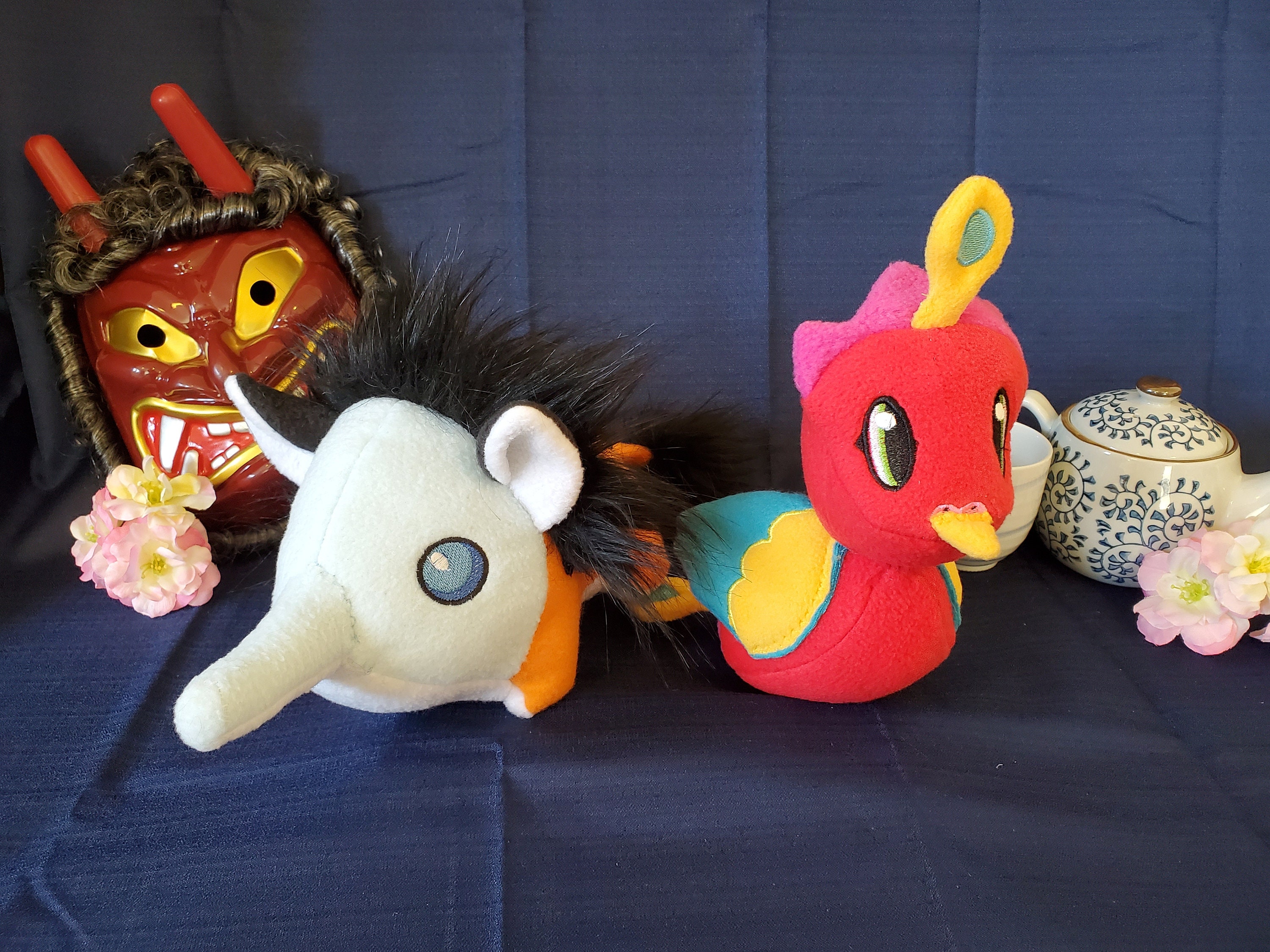 Phoenix Yokai Chibi Plush | Etsy