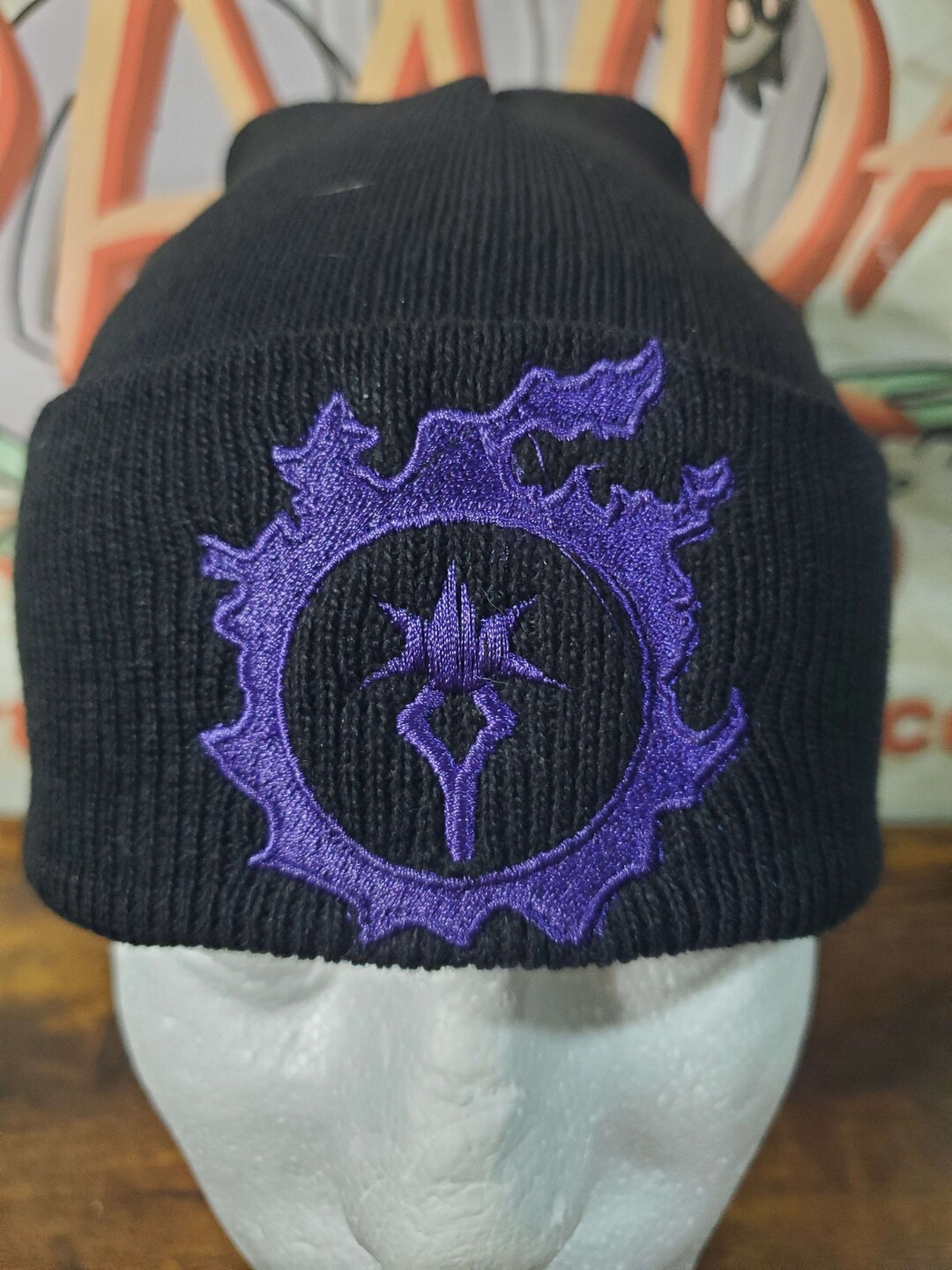 Dark Knight Final Fantasy XIV Job Symbol Beanie - Etsy