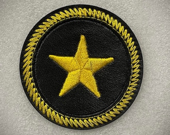 Yellow Star Patch - Etsy