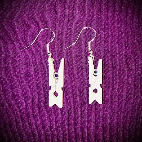 Clothespin Jewelry Etsy