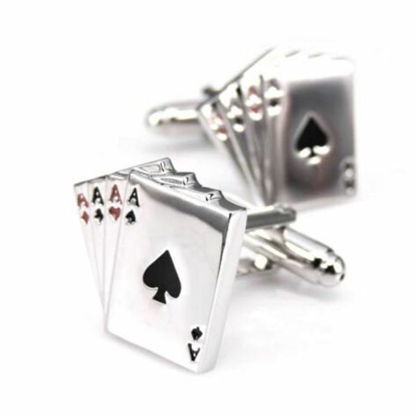Card Cufflinks - Etsy