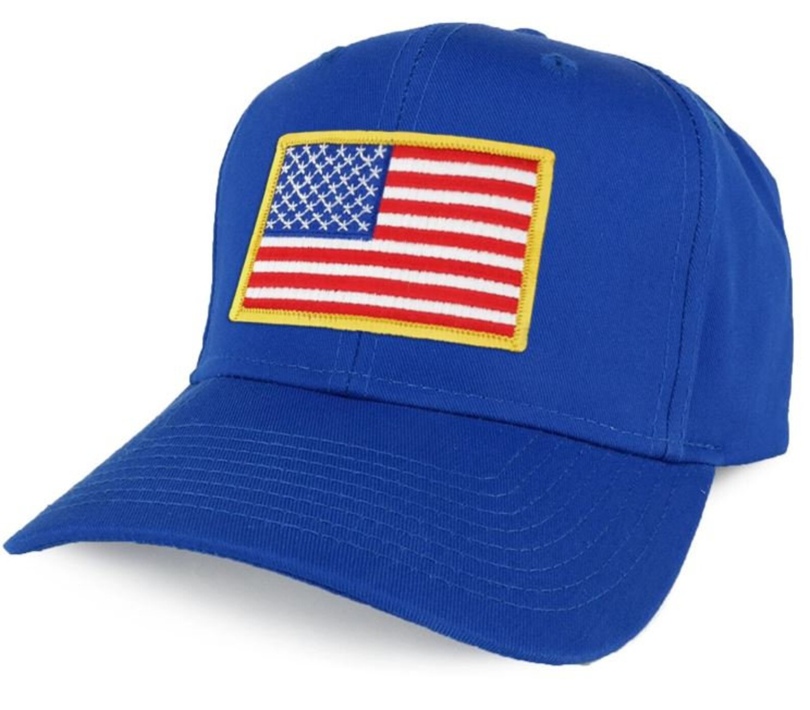 US Tactical Flag Patch Hat Yellow Trim Military Uniform Hook & - Etsy