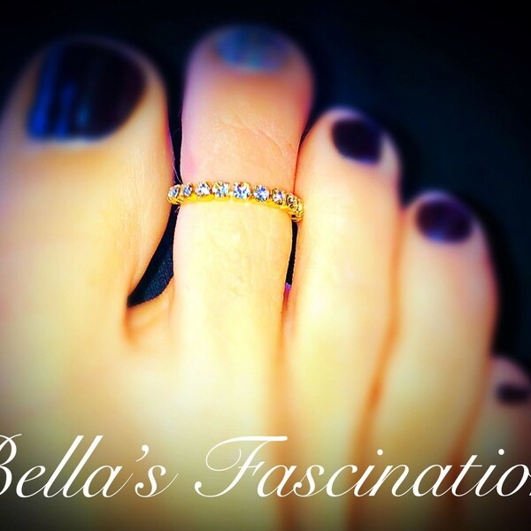 Elastic Toe Ring - Etsy