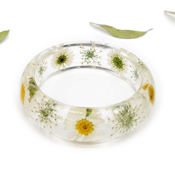 Flower Bangle - Etsy