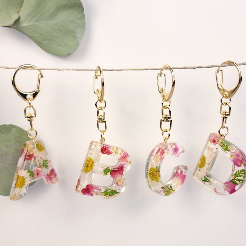 Handmade Resin Alphabet - Etsy