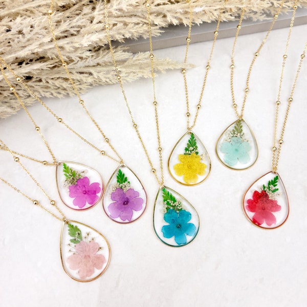 Dried Flower Jewelry - Etsy