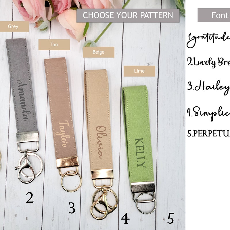 Monogrammed Wristlet - Etsy