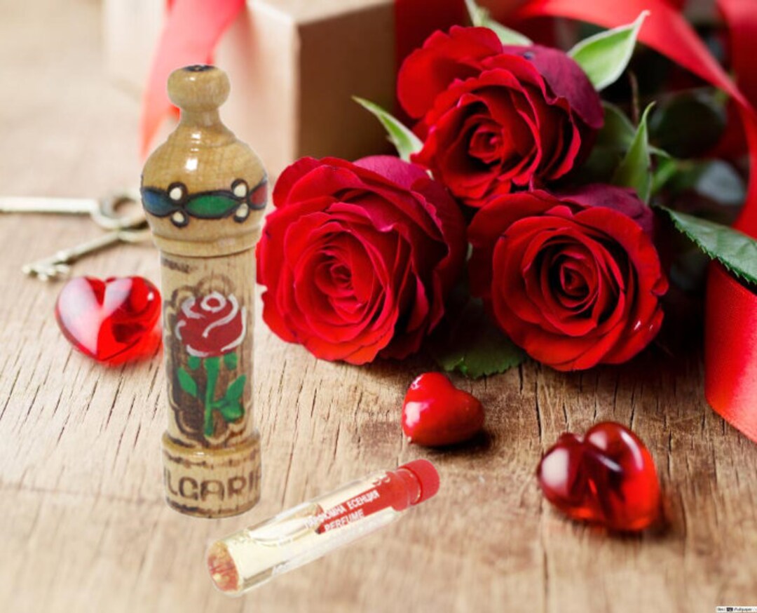 Traditional 2ml Rose Oil Perfume Authentic Souvenir Gift Captivating ...