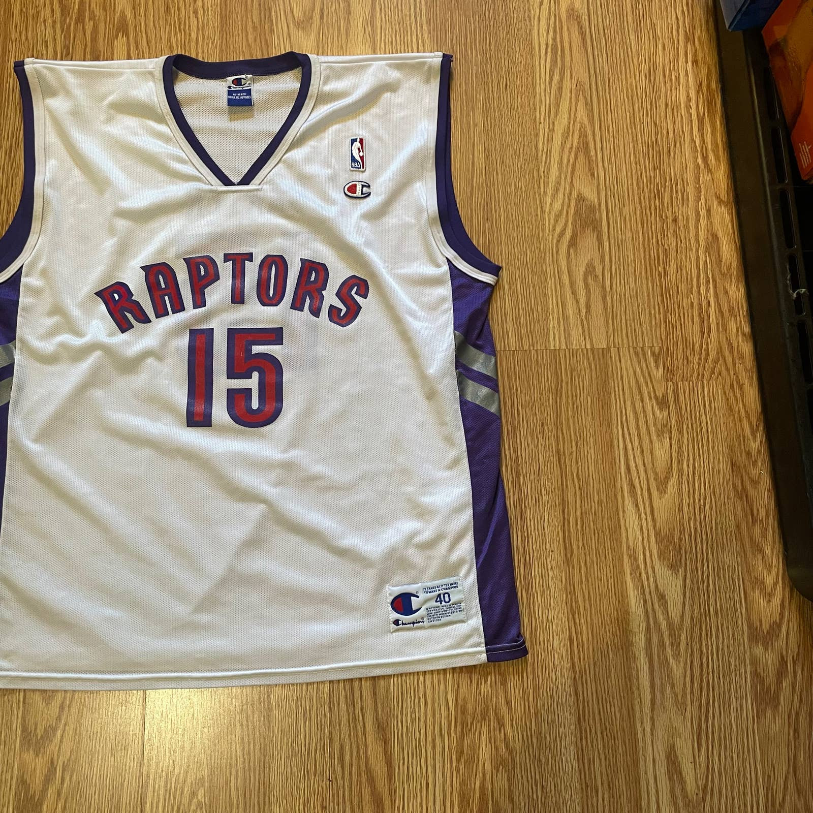 Vintage 90s Champion Toronto Raptors Vince Carter Jersey Size - Etsy