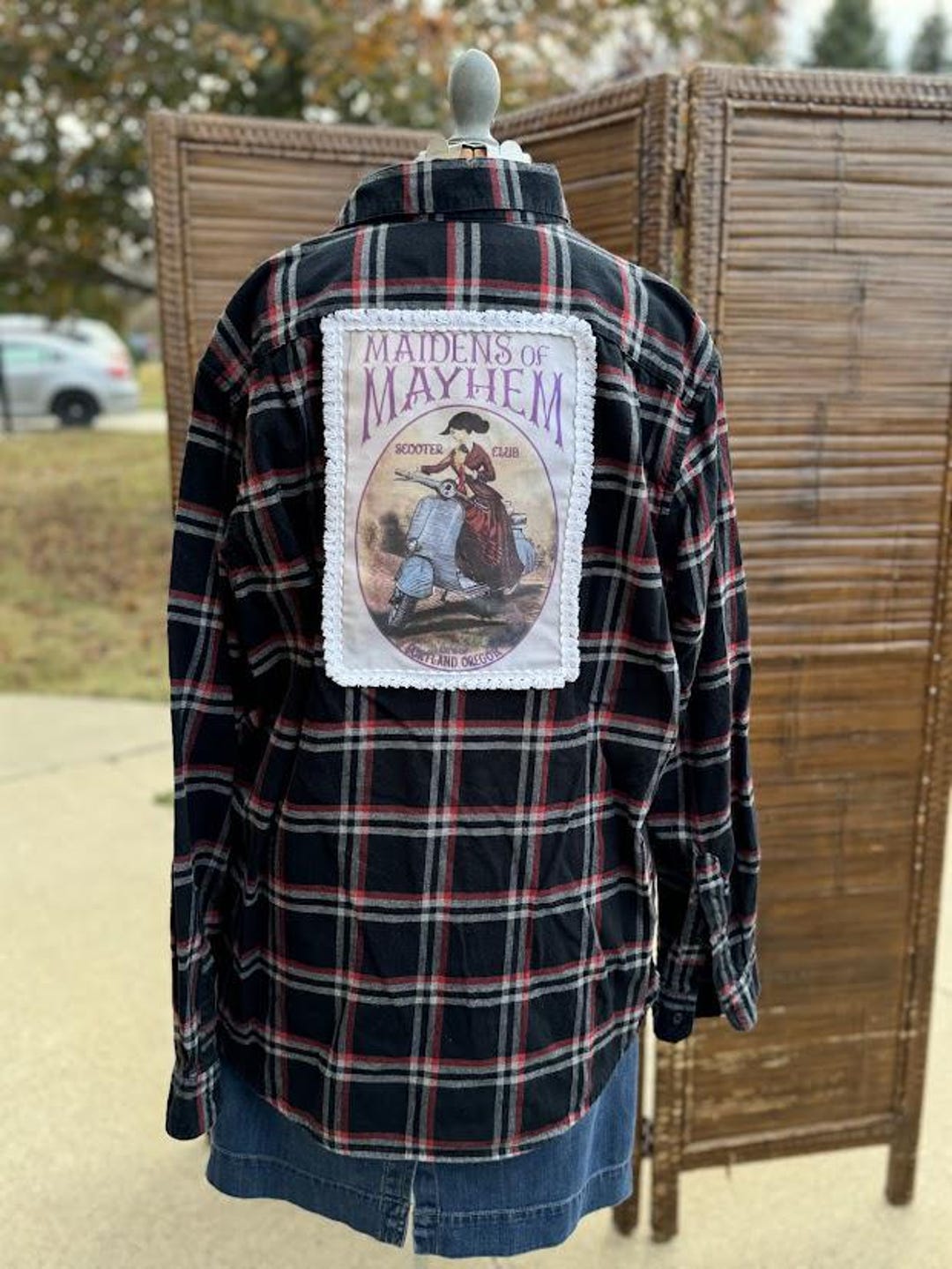 Snarky, Upcycled, Reclaimed or New Flannel Shirt With Adult Humor. - Etsy