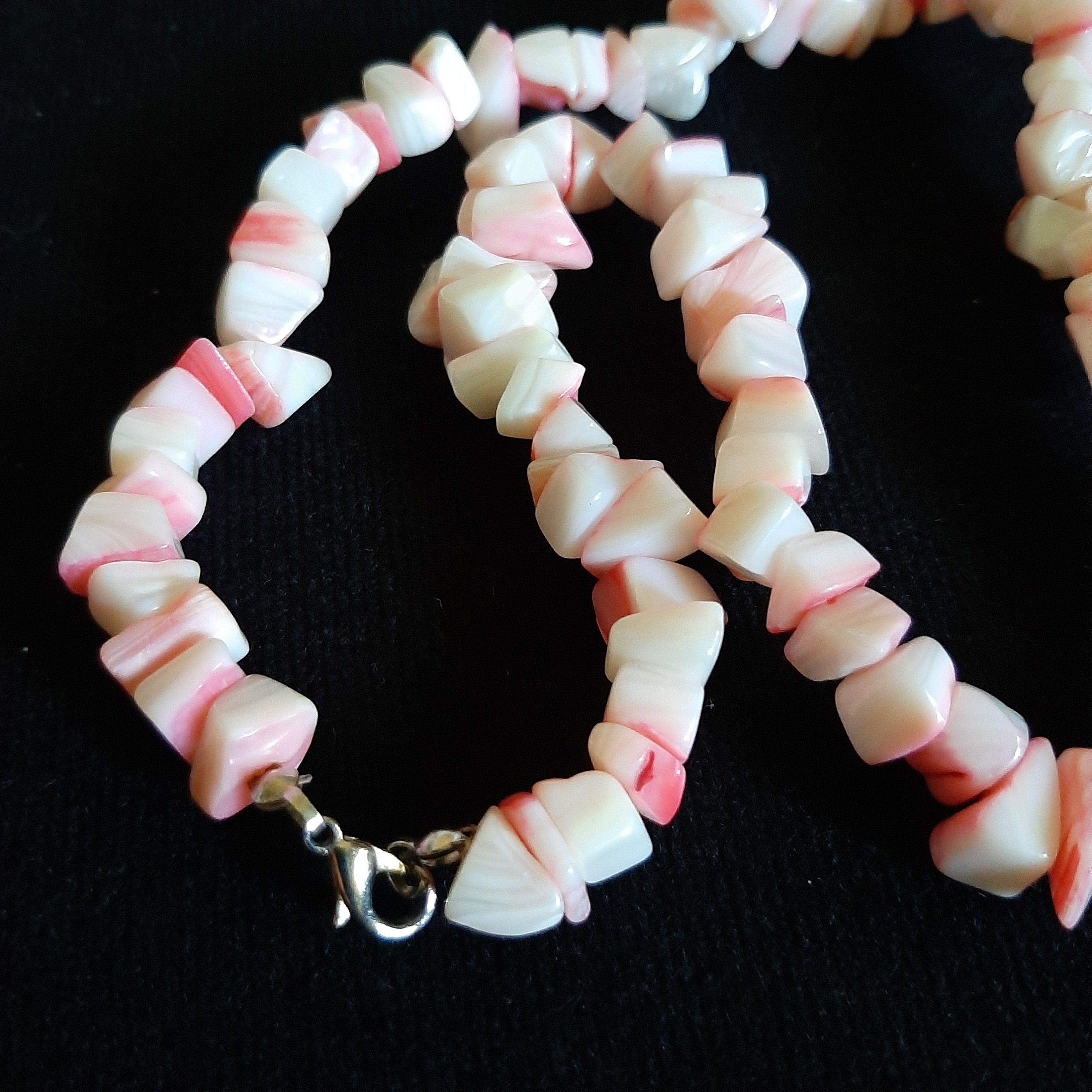 Rare Vintage 70s Polished Conch Shell Necklace Smooth Chunky Thick ...