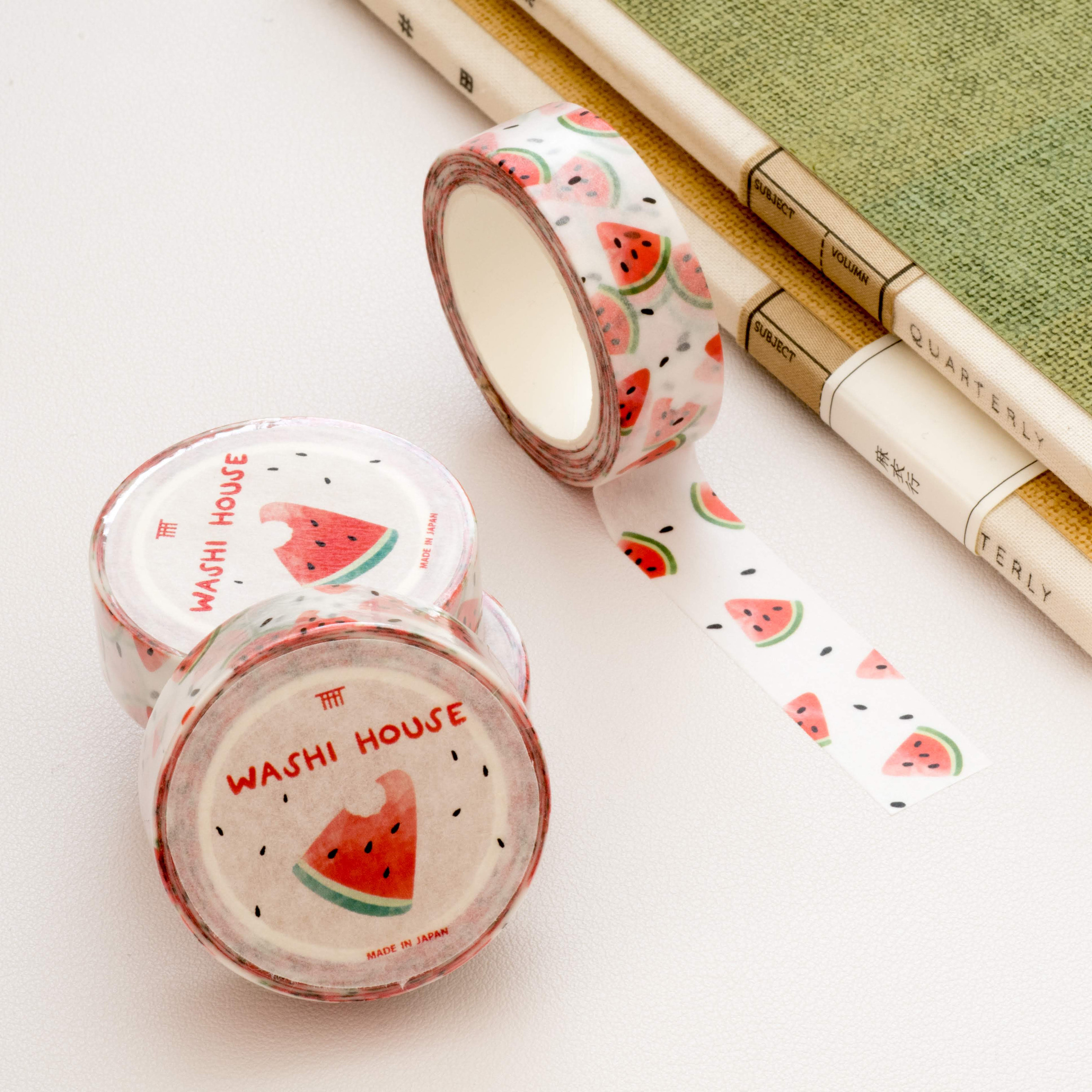 Watercolor Watermelon Washi Tape Decorative Masking Tape - Etsy