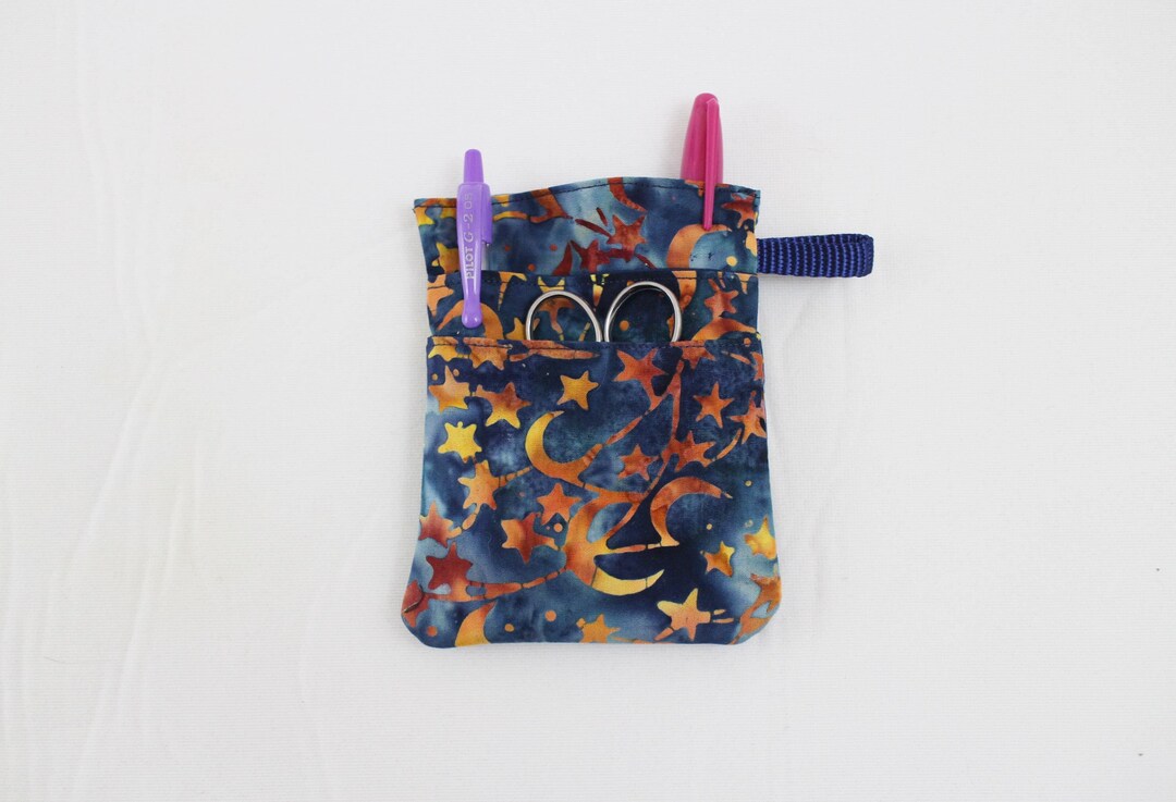Celestial Batik Scrub POCKET Insert, Organizer and Protector for Nurses ...
