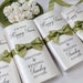 Wedding Tissues, for Your Happy Tears, Personalized Tissue Favors ...