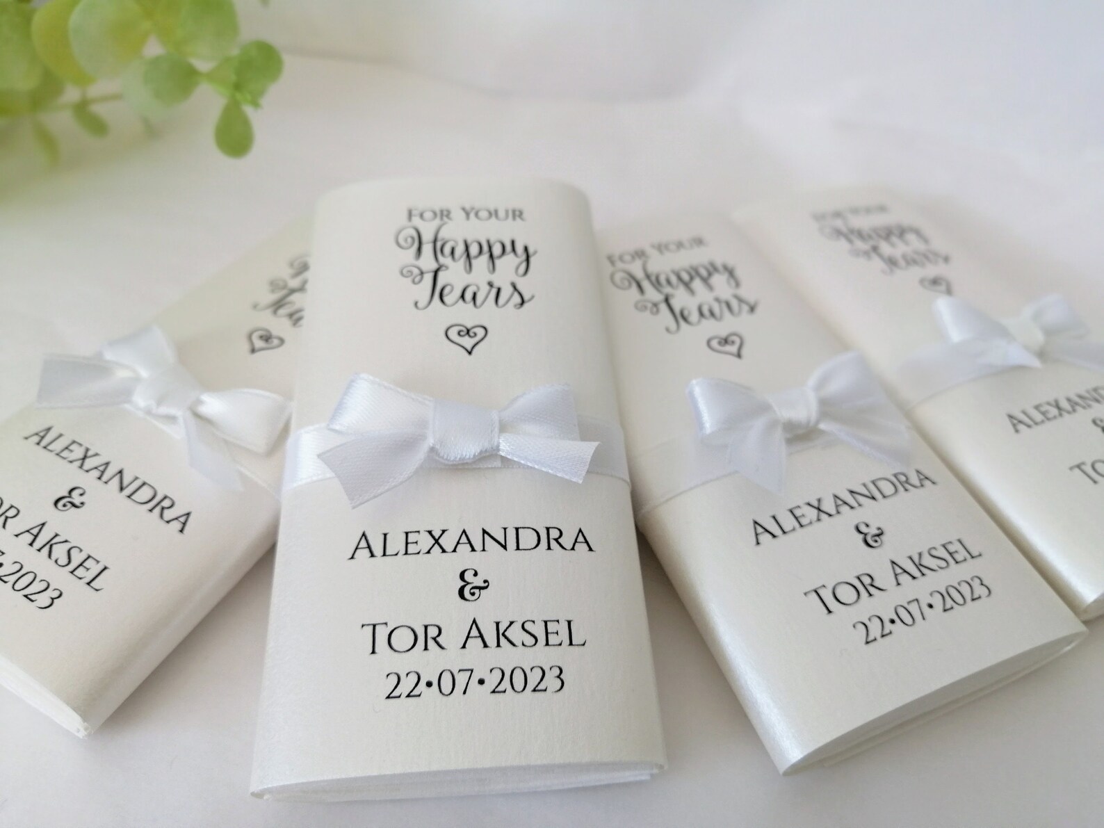 Wedding Tissues for Your Happy Tears Personalized Tissue - Etsy