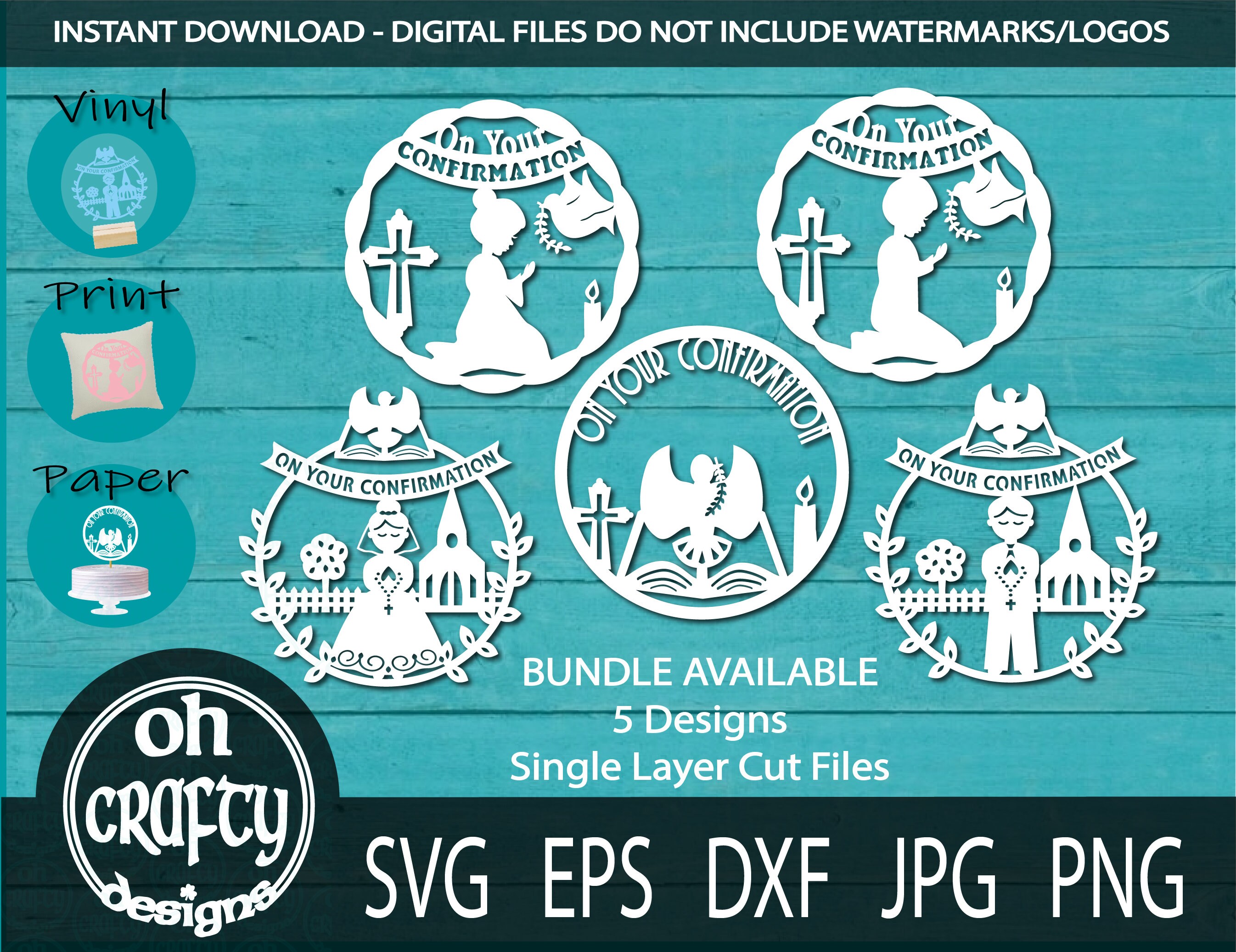Confirmation Svg Dove Svg Confirmation Cut File - Etsy Australia
