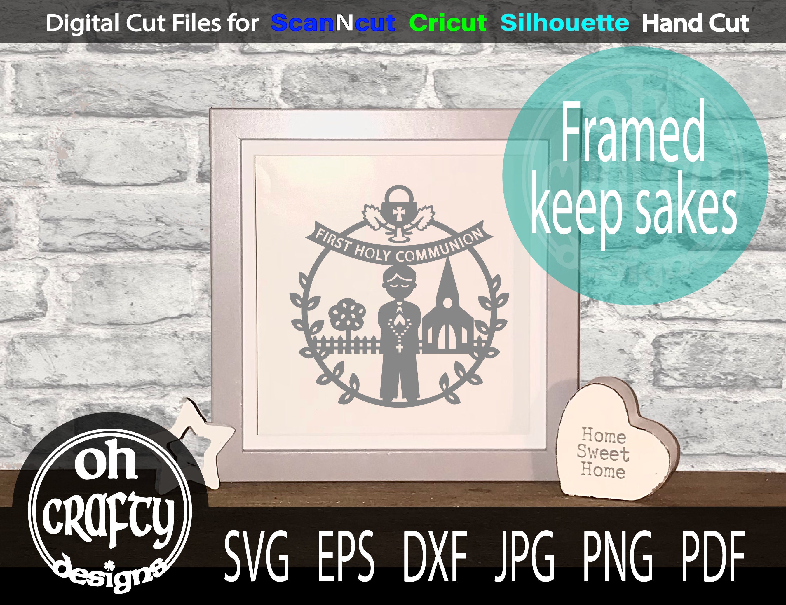 Boy Communion Svg, Boy Praying Svg, Communion Cut File, Communion Svg ...