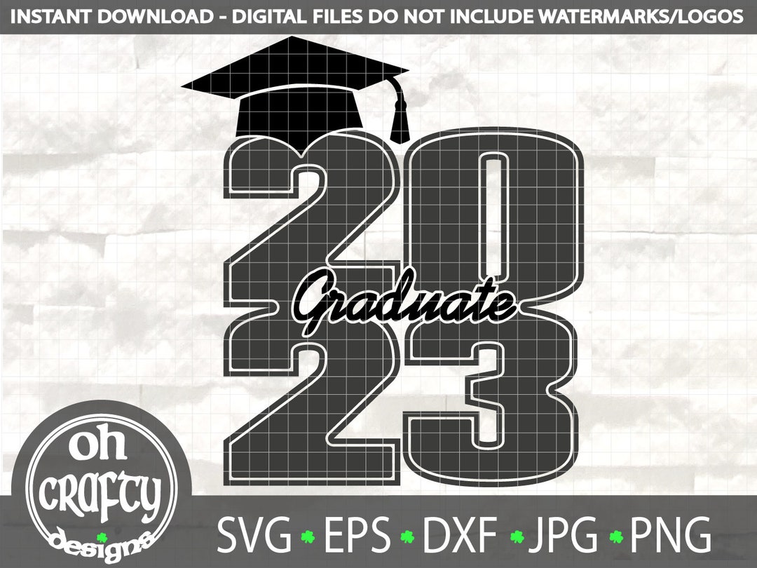 Graduate 2023 Svg, Graduation Cap Svg, 2023 Grad Svg, Class of 2023 Svg ...
