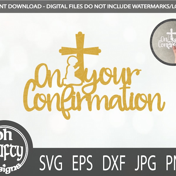 Confirmation Svg - Etsy
