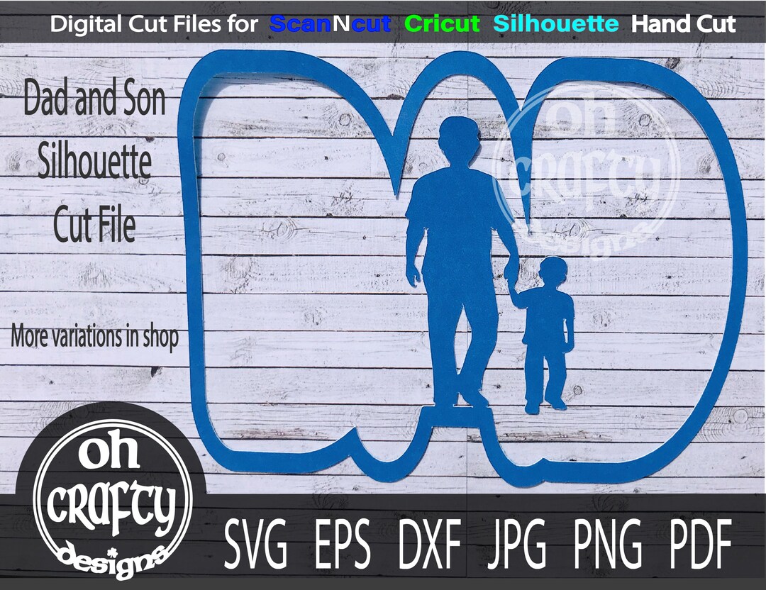 Father Son Svg, Dad Boy Svg, Fathers Day Cut File, Fathers Day Svg, Dad ...