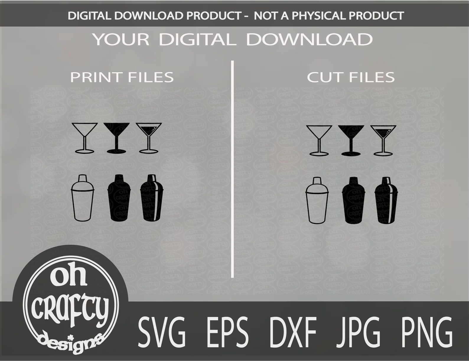 Cocktail Glasses Svg Cocktail Shaker Svg Cocktail Maker Svg | Etsy