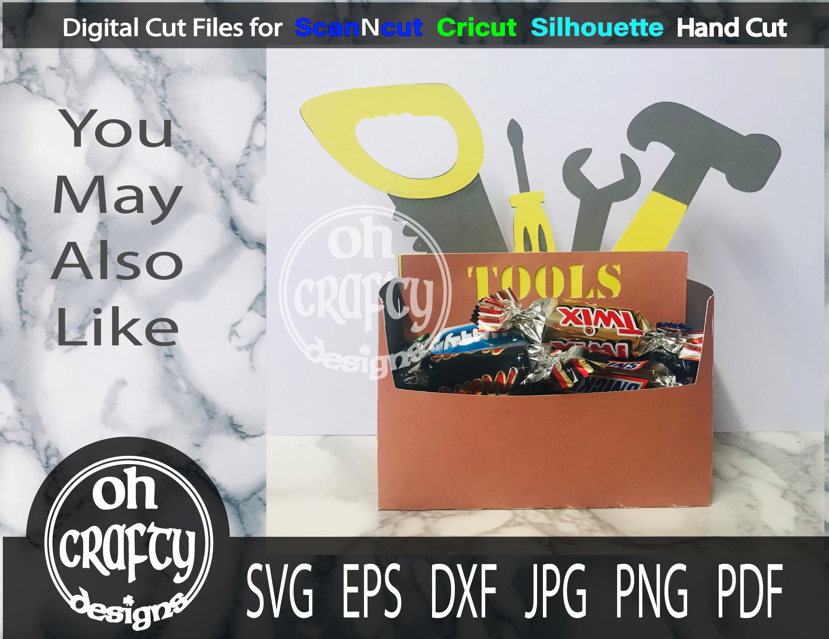 Fathers Day Gift Box Svg Dad Gift Box Template Golf Envelope - Etsy