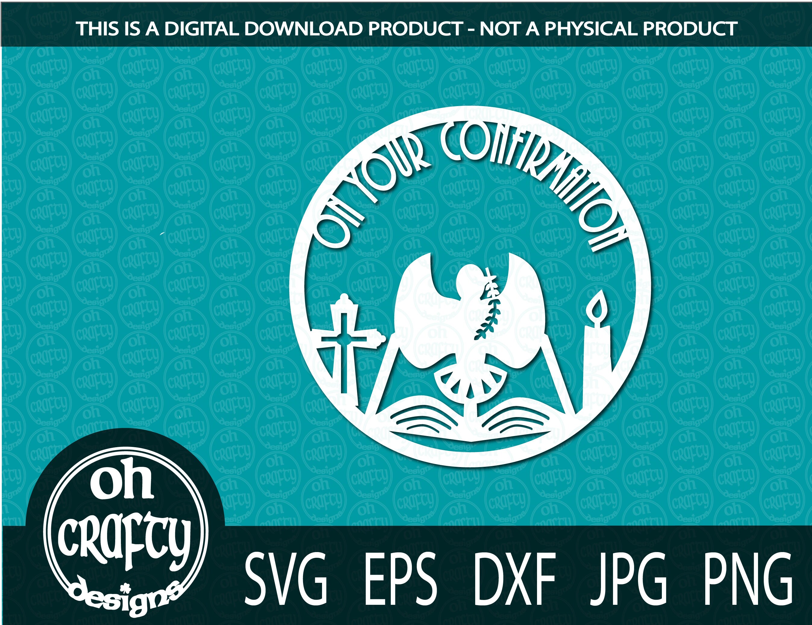 Confirmation svg bundle confirmation svg cut files boy | Etsy