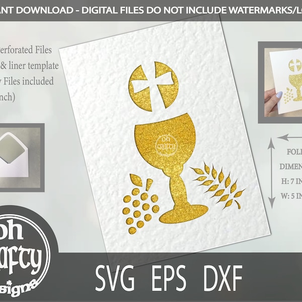 Communion Svg - Etsy