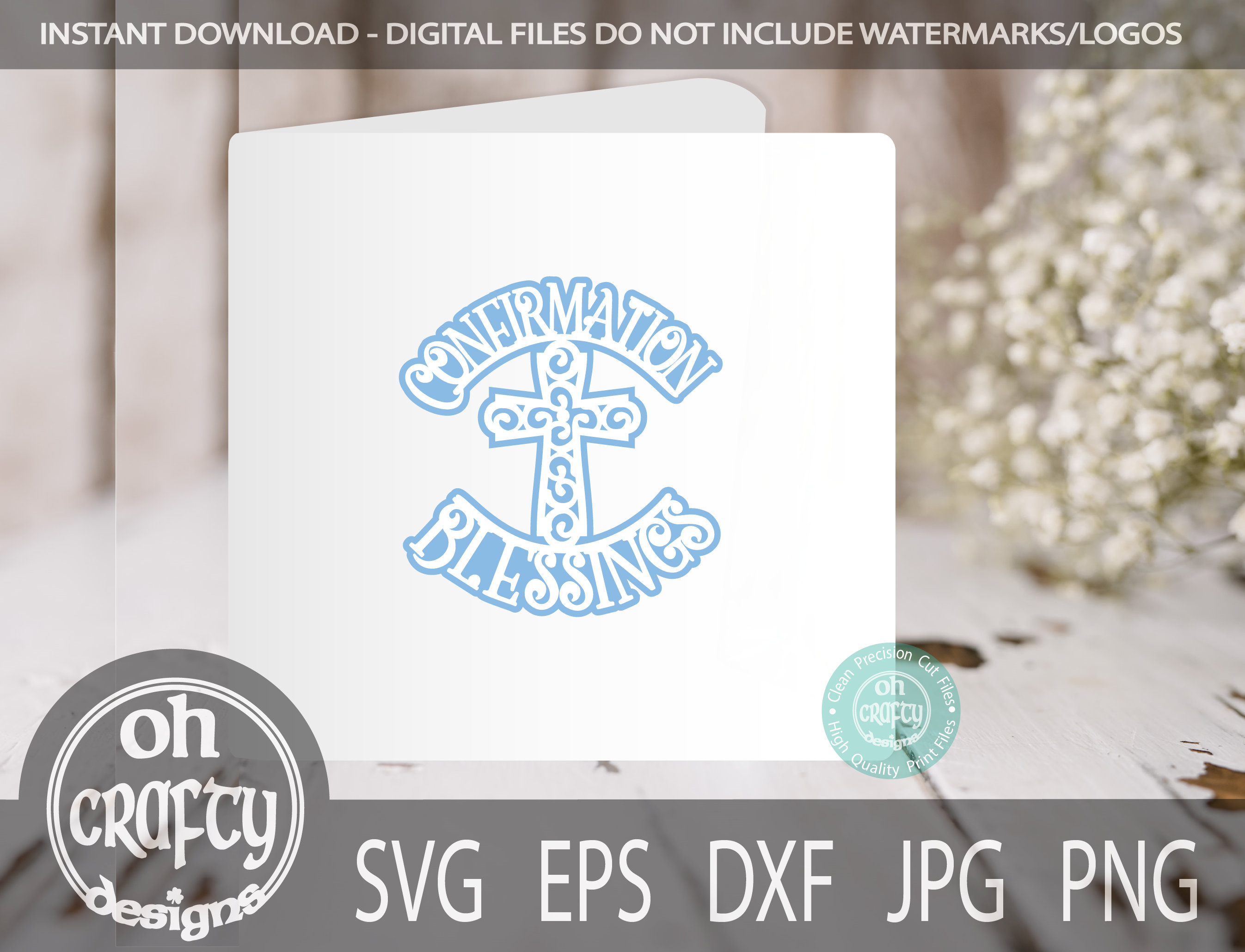 Confirmation Blessings Svg Confirmation Day Svg Confirmation | Etsy