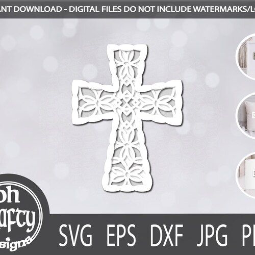 Cross SVG First Communion SVG Confirmation Cut File Cross - Etsy Canada