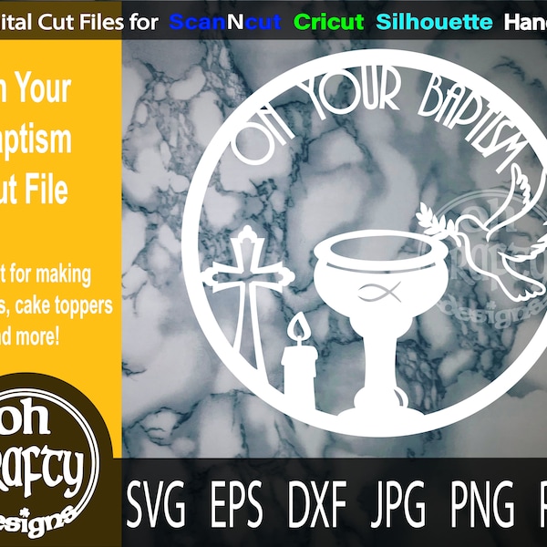 Baptism Symbol Svg - Etsy