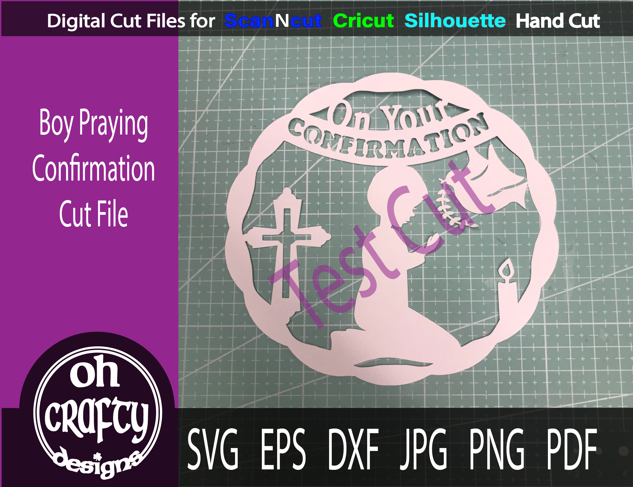 Confirmation Svg Boy Praying Svg Confirmation Cut File - Etsy UK