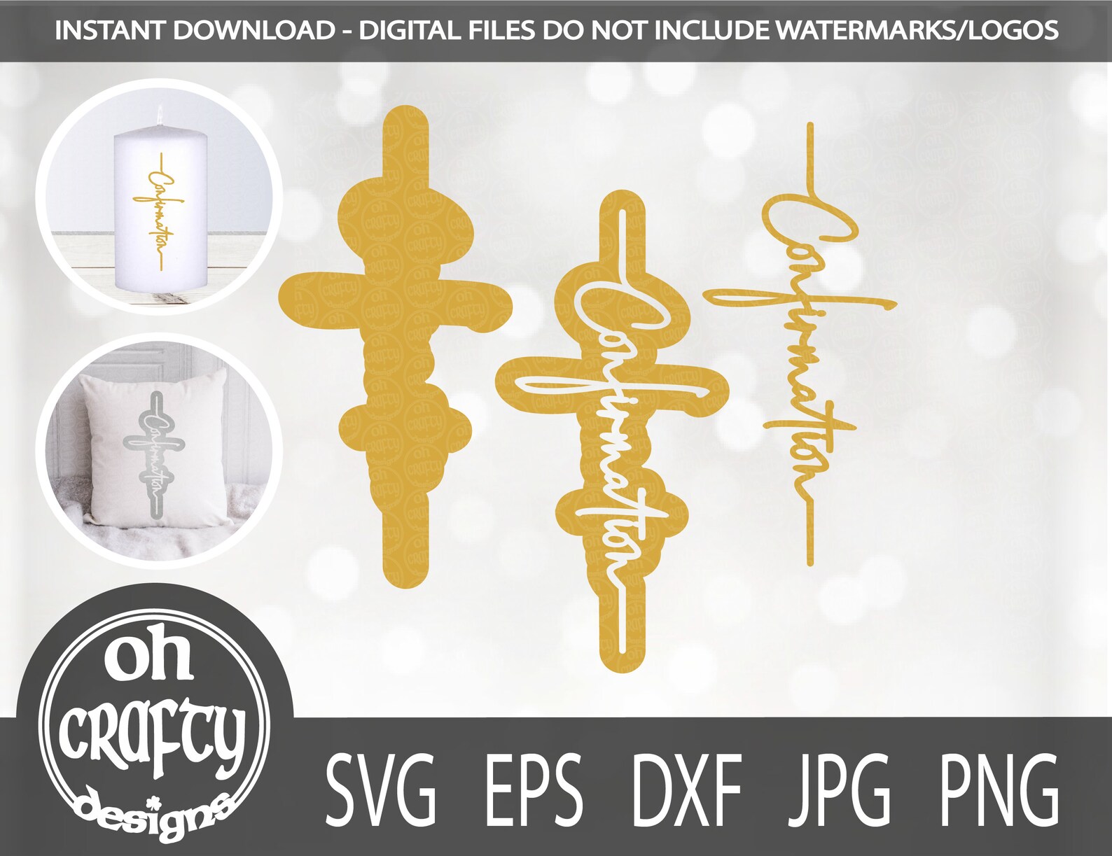 Confirmation Svg Confirmation Svg File Word Cross Svg - Etsy