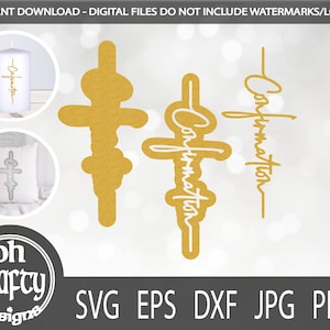 Confirmation Svg, Confirmation Svg File, Word Cross Svg, Confirmation ...