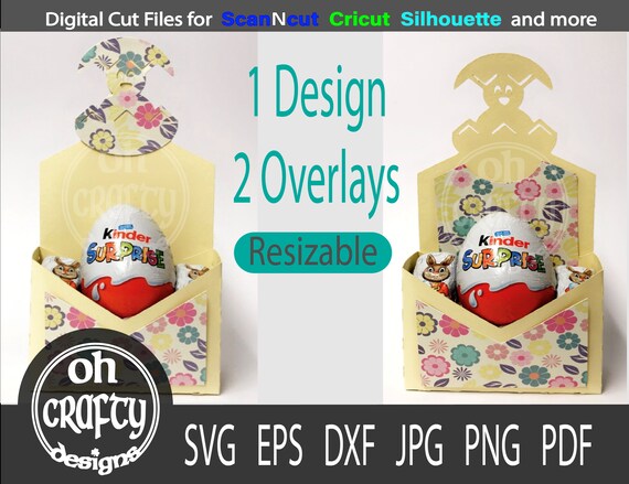 Easter Envelope Box Svg Envelope Box Template Envelope Box | Etsy