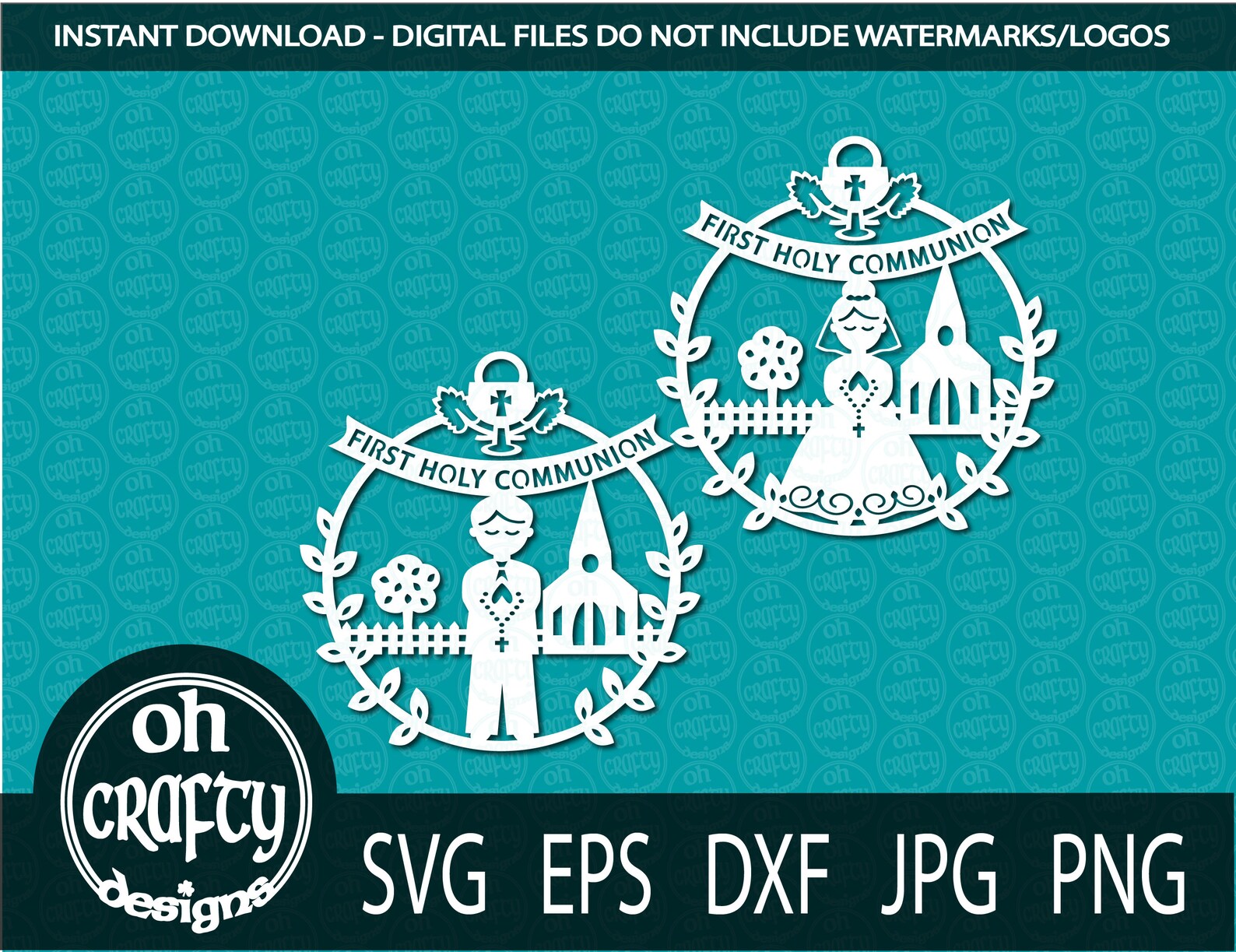 First Holy Communion Svg Bundle, Communion Svg Cut Files, Boy Communion ...