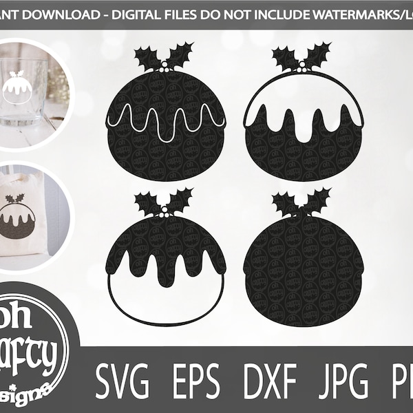 Christmas Pudding - Etsy