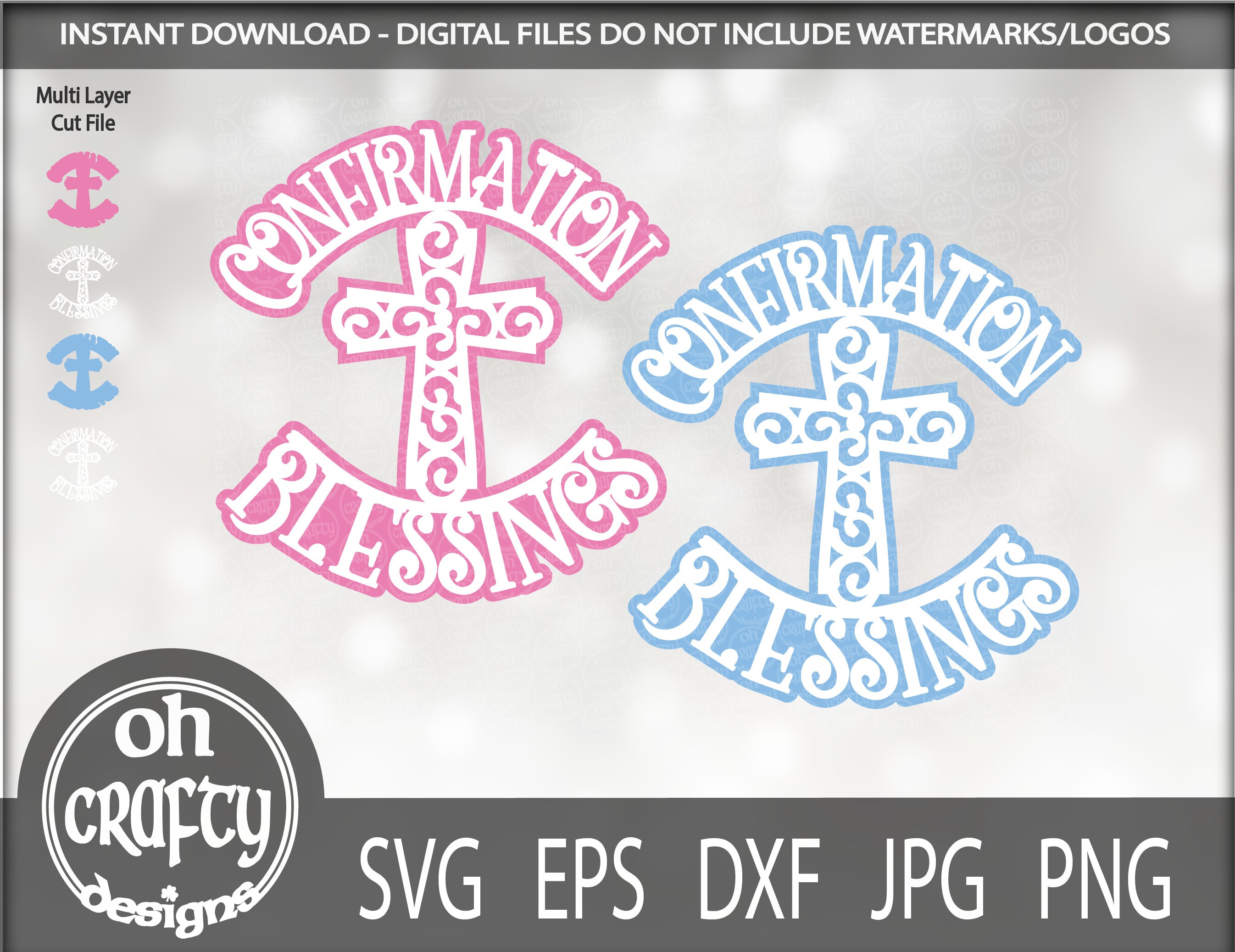 Confirmation Blessings Svg Confirmation Day Svg Confirmation | Etsy