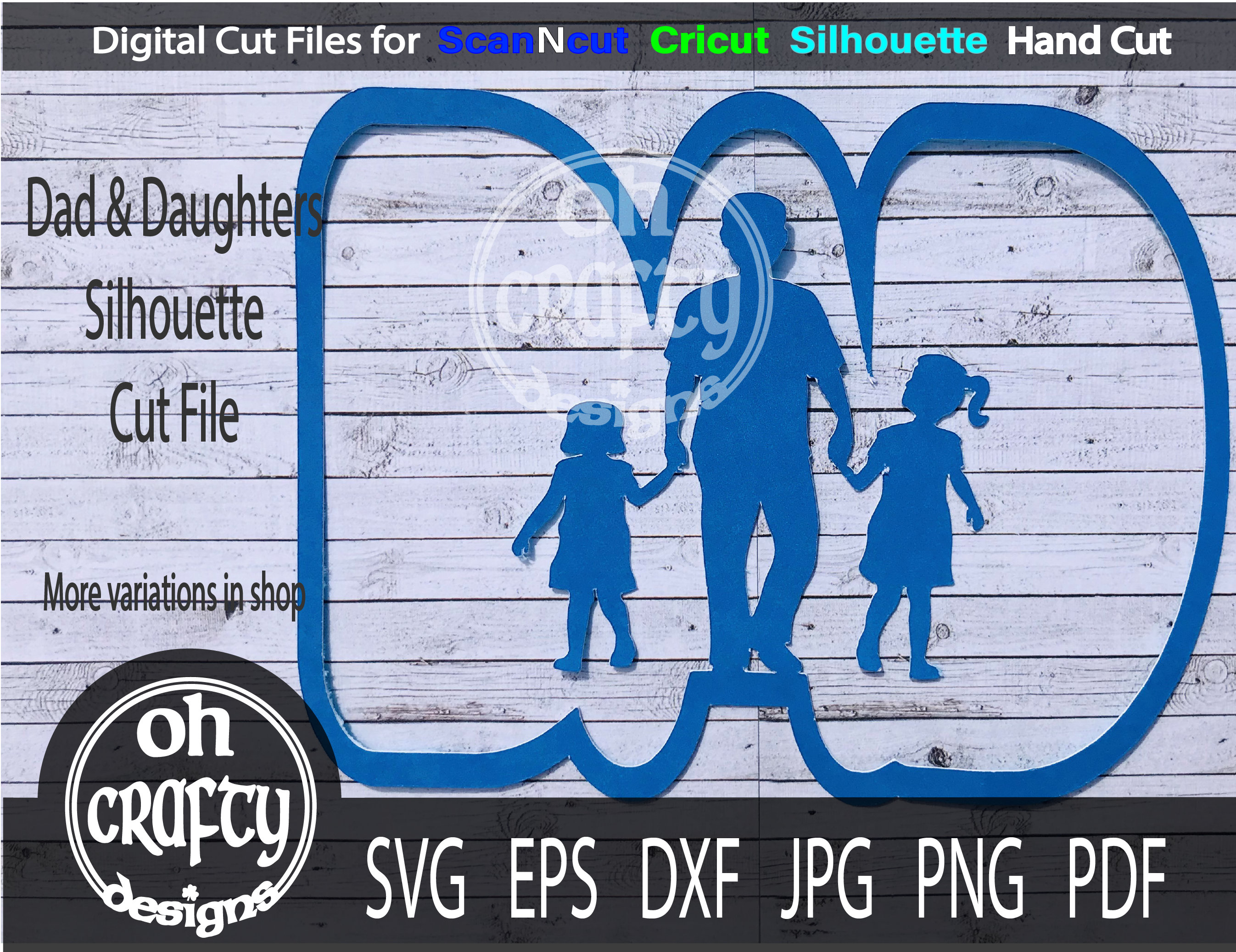 Father Daughters Svg Dad Girls Svg Fathers Day Cut File - Etsy Canada