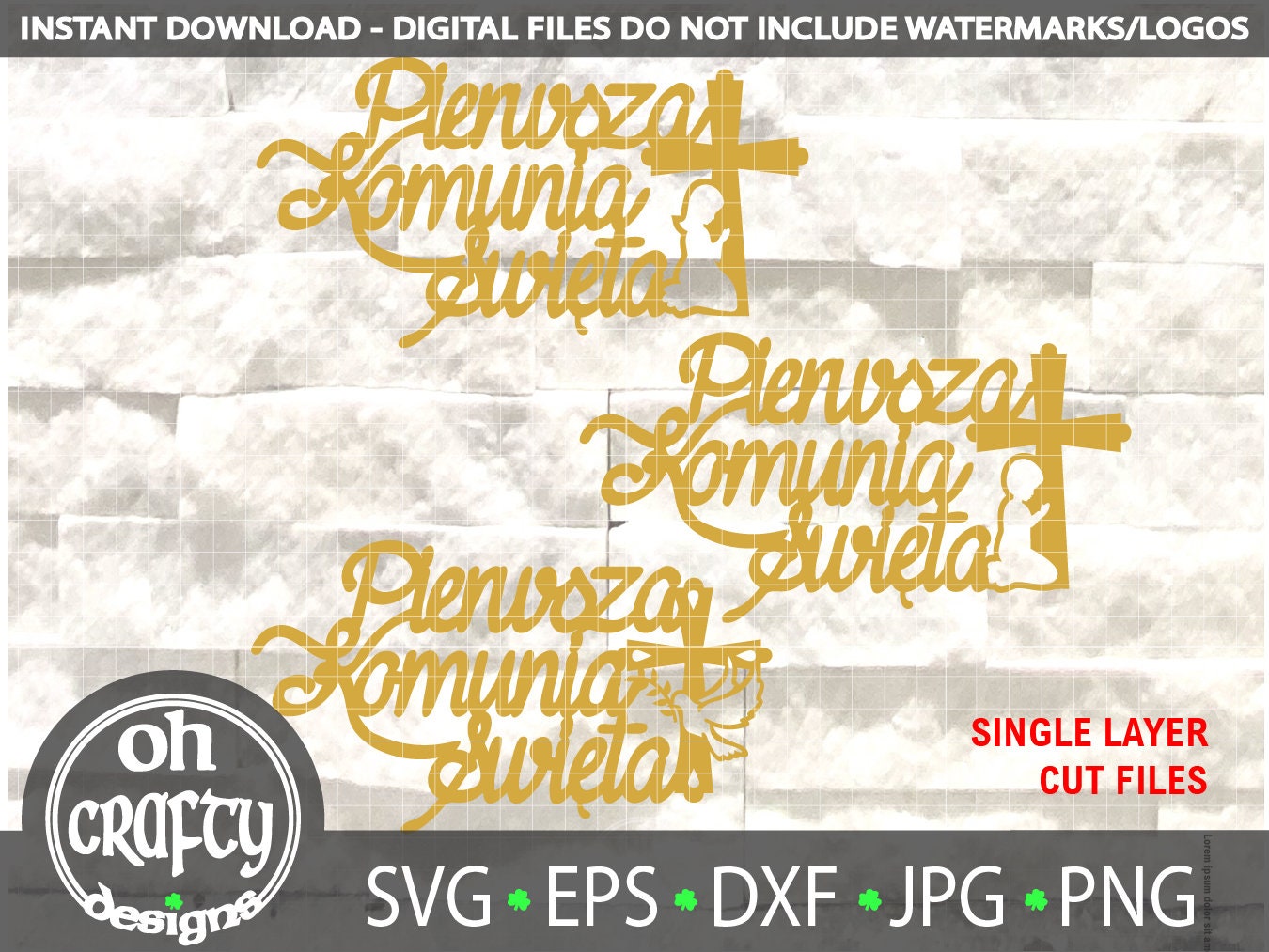 Pierwsza Komunia Swieta Svg Bundle, Komunia Swieta Svg, Boy Praying ...