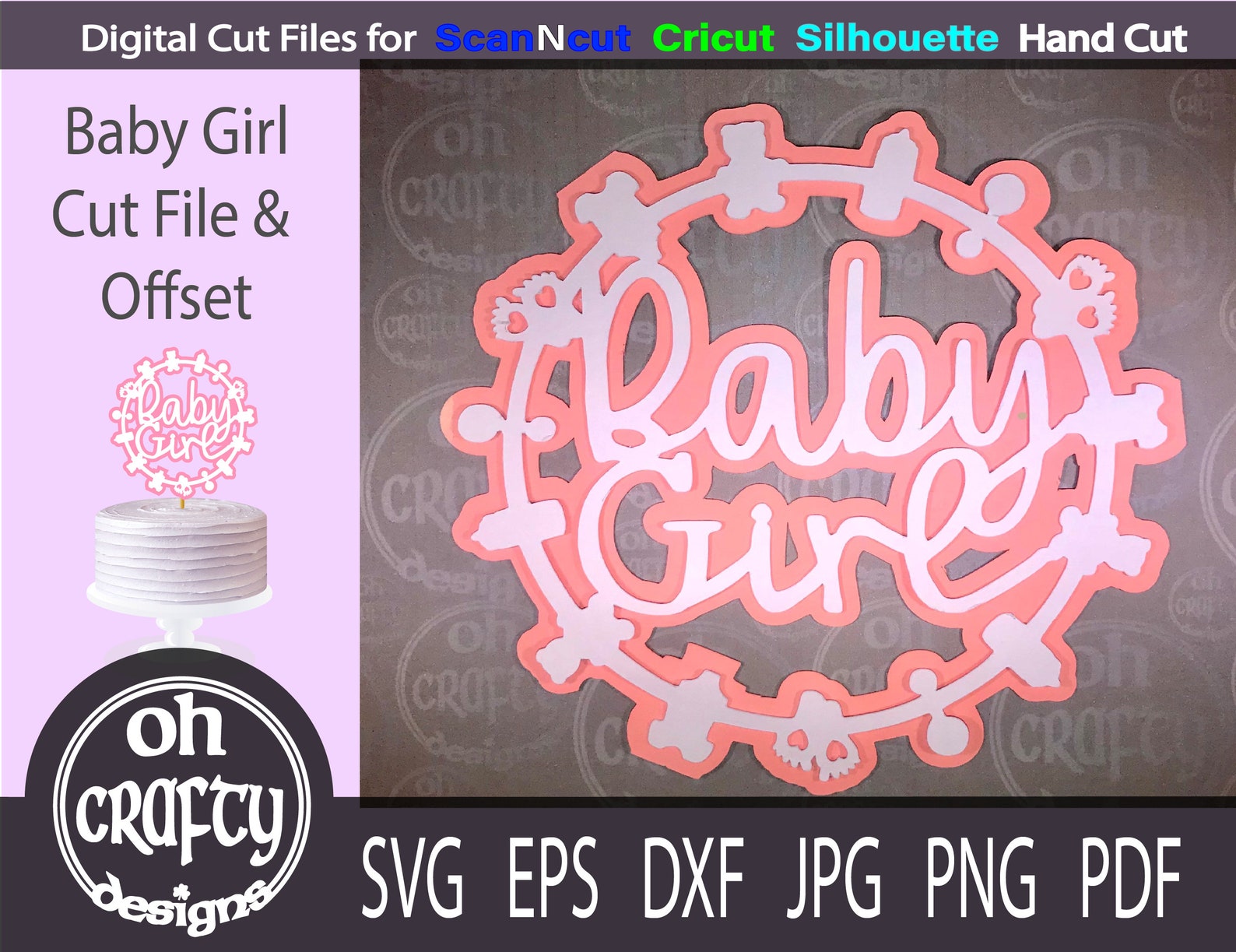 Baby Girl Svg Baby Svg Girl Svg File New Baby Svg File - Etsy