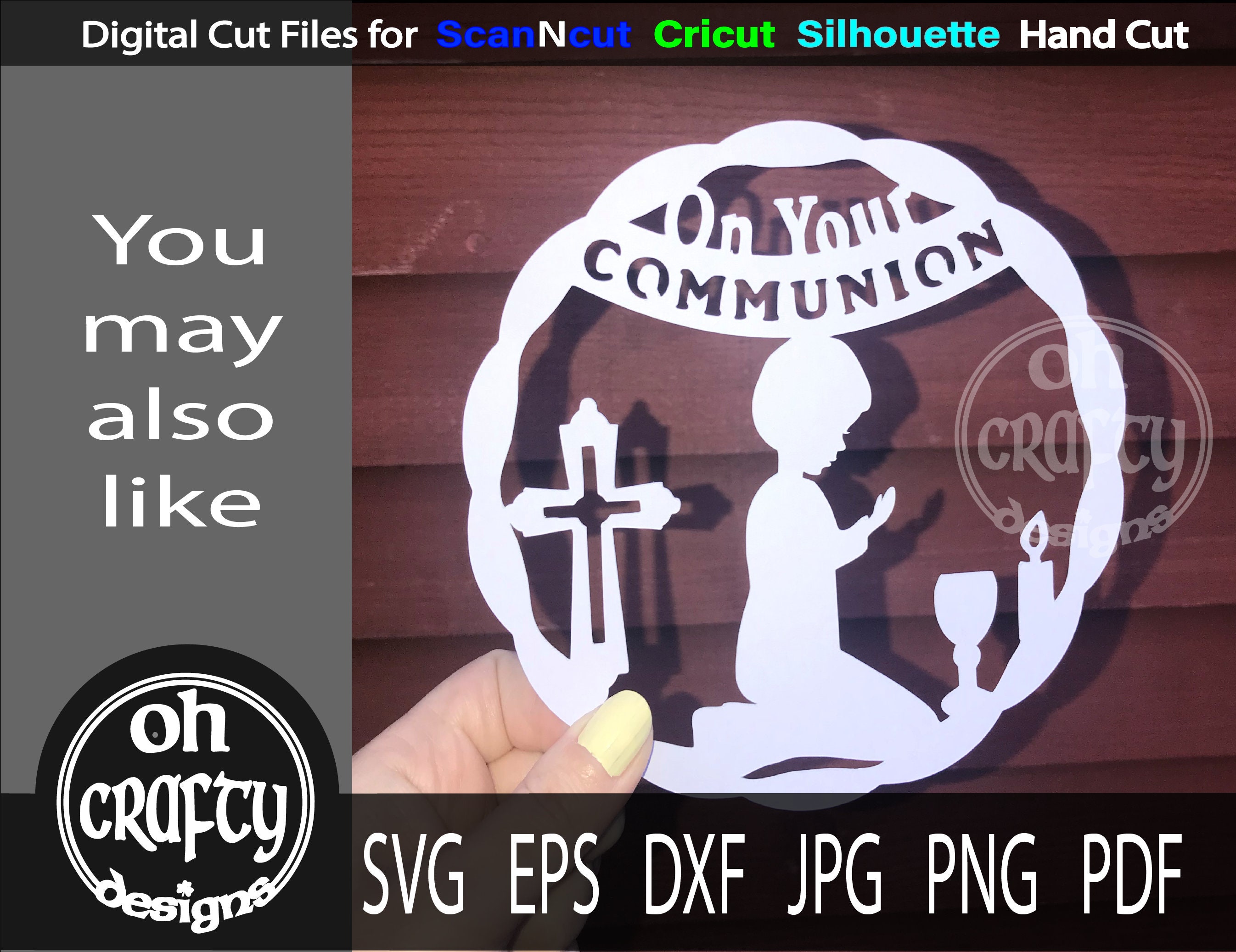 Boy Communion svg box frame svg communion cut file - Etsy Nederland
