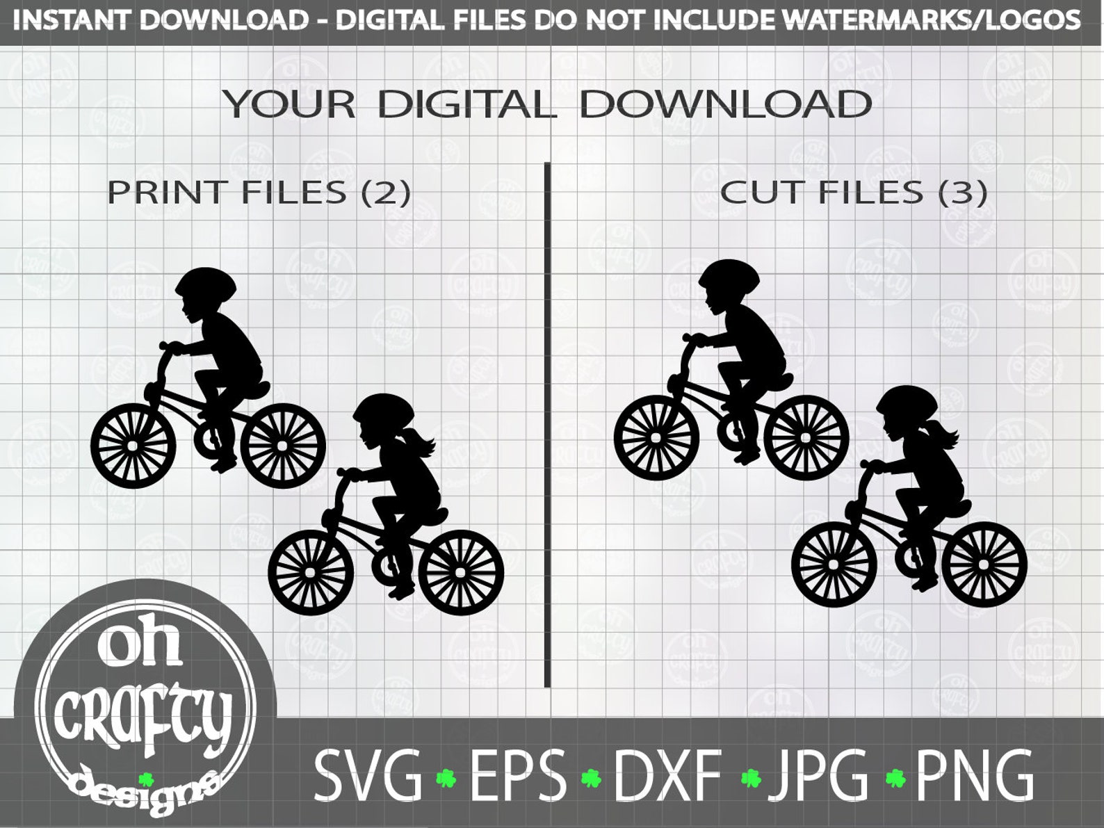 Boy Riding Bike Svg Girl on Bike Svg File Child Cycling - Etsy