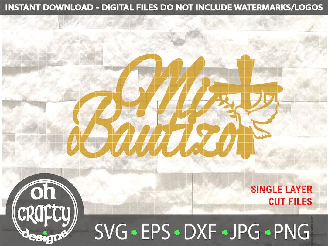 Mi bautizo svg, cross svg, paloma de la paz svg, bautismo svg, bautizo ...