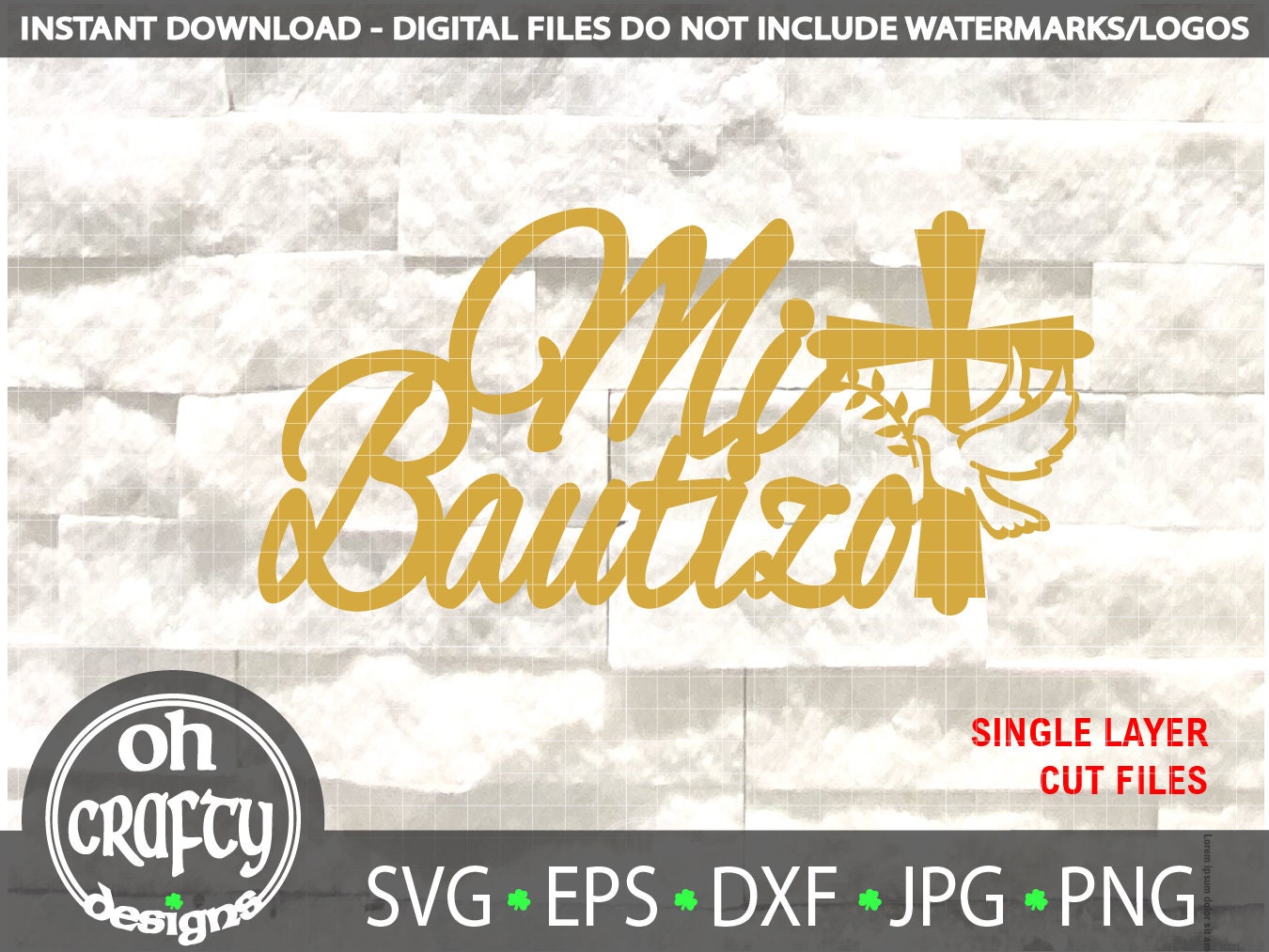 Mi bautizo svg cross svg dove of peace svg baptism svg - Etsy Schweiz