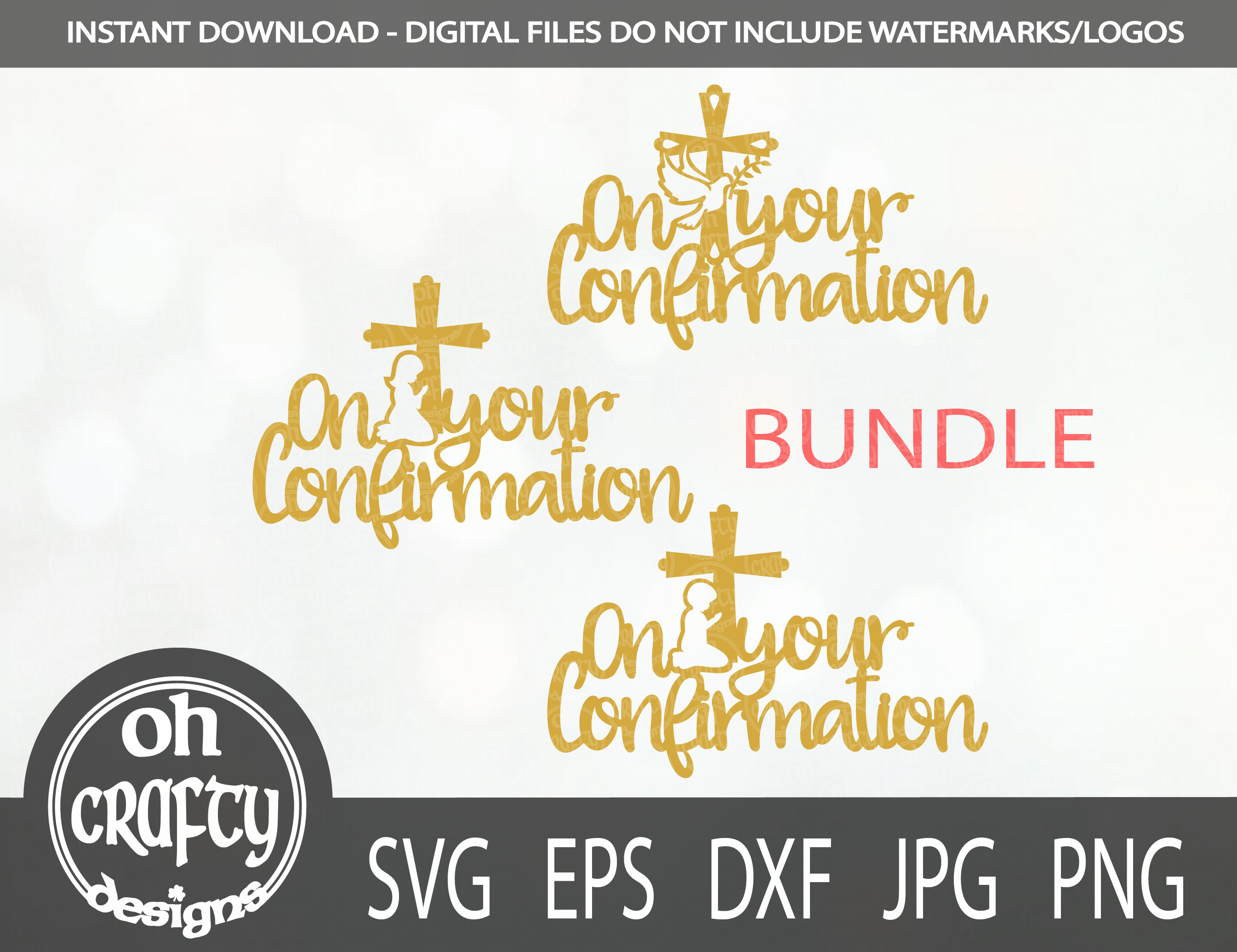 Confirmation Svg Bundle Girl Praying Svg Confirmation Dove - Etsy UK