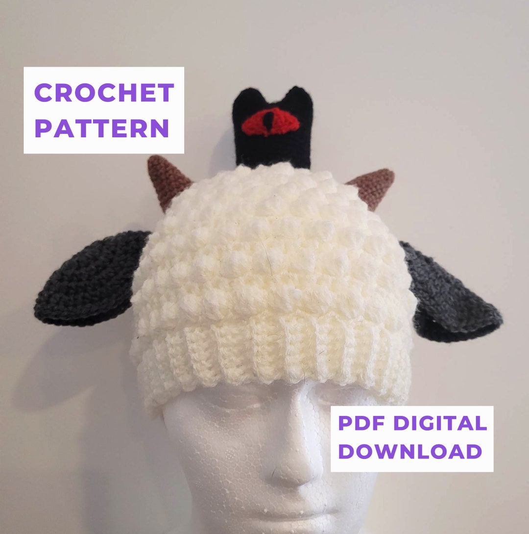 Cult of the Lamb Hat PATTERN - Etsy