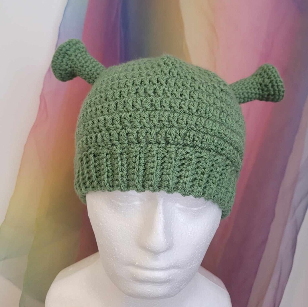 Shrek Ogre Hat PATTERN - Etsy