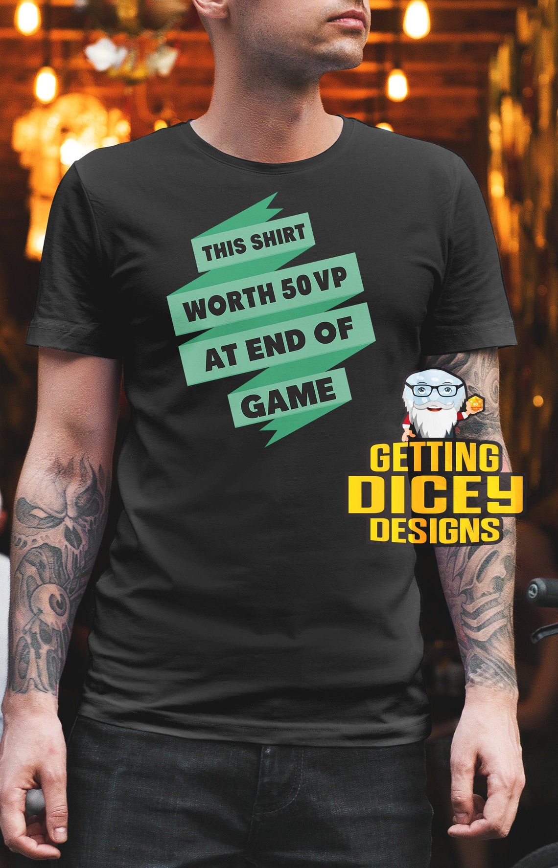 Funny Board Game T Shirt This Shirt Worth 50VP at the End of - Etsy